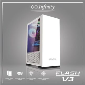 INFINITY FLASH V3 WHITE - Blossom Toko Komputer - Malang
