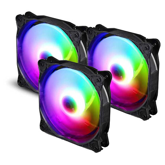 INFINITY FAN F123 RGB 3IN1 WITH CONTROLLER - Blossom Toko Komputer - Malang