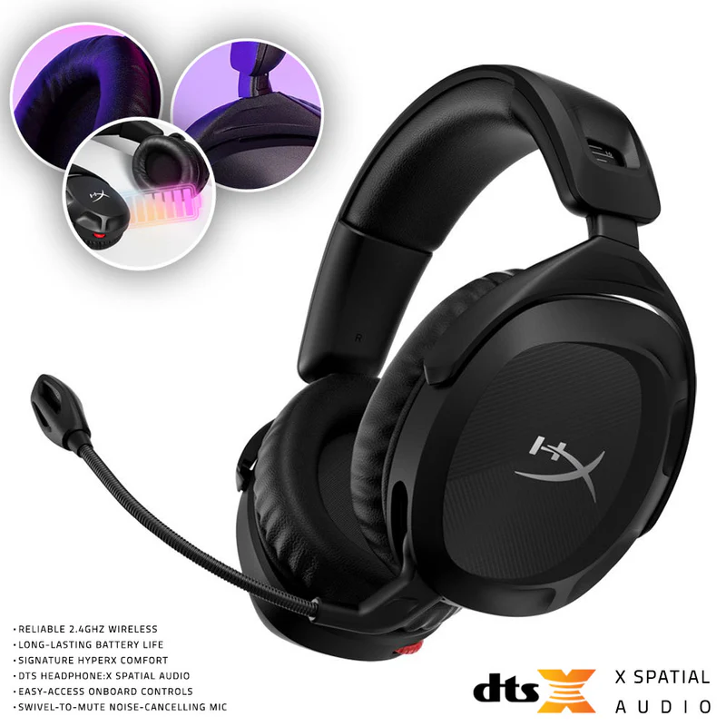 HYPERX CLOUD STINGER 2 WIRELESS GAMING HEADSET - Blossom Toko Komputer ...